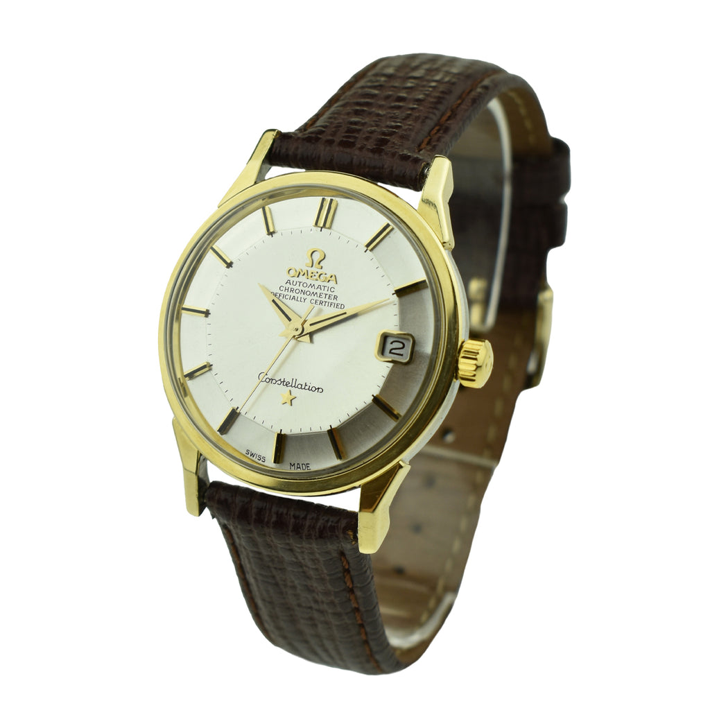 Omega Constellation 'Pie-Pan' Gold Cap Vintage
